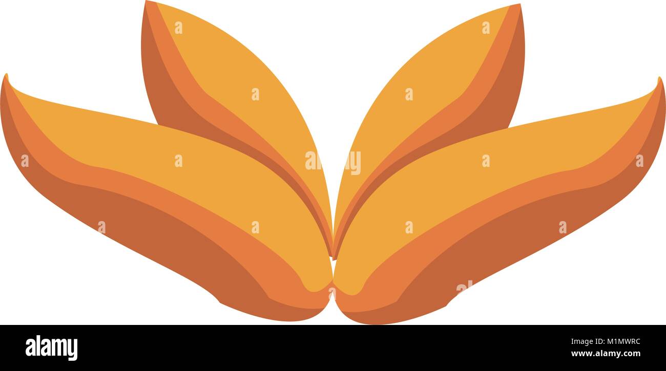 Flower heraldic symbol Stock Vector Image & Art - Alamy