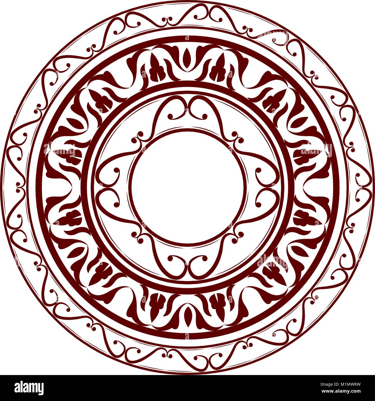 Round cartouche hi-res stock photography and images - Alamy