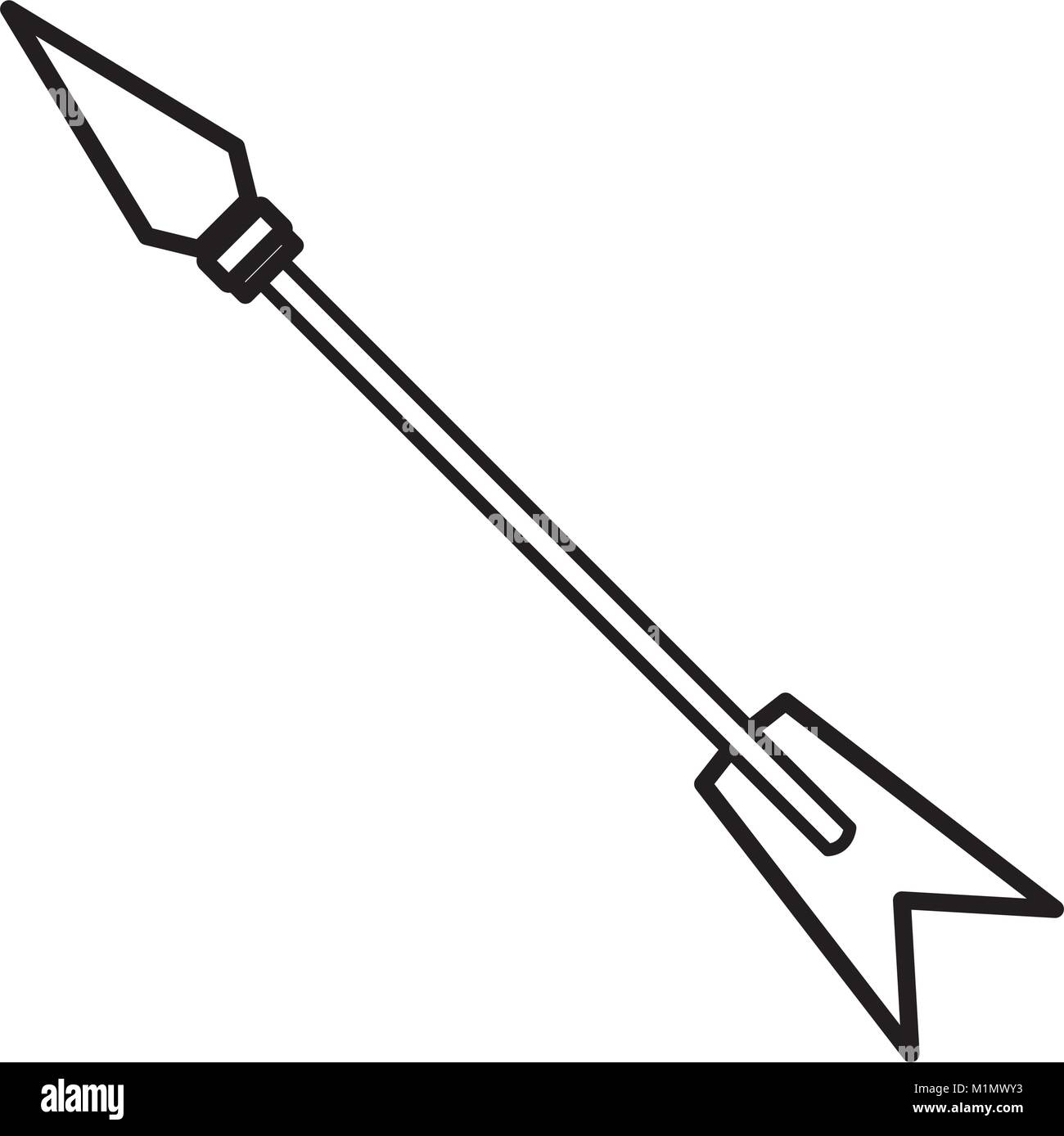 Weapon arrow symbol Stock Vector Image & Art - Alamy