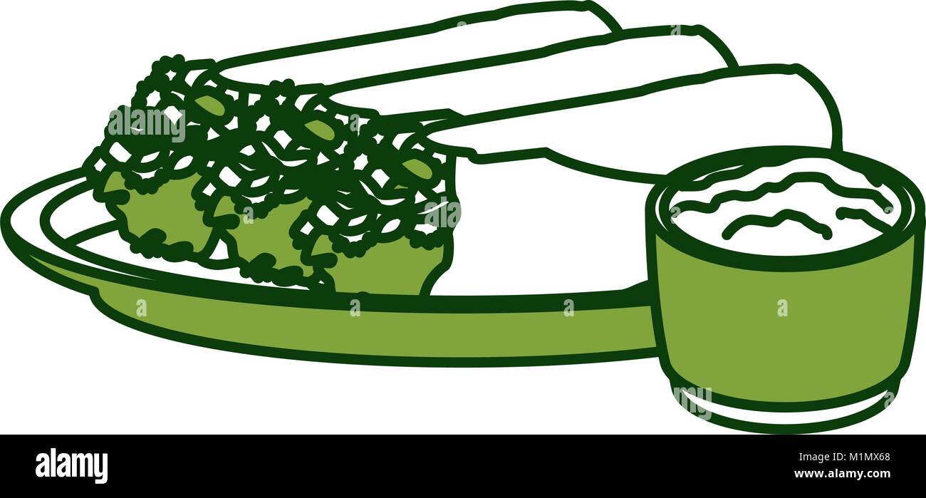 Taco and burritos Stock Vector Images - Alamy