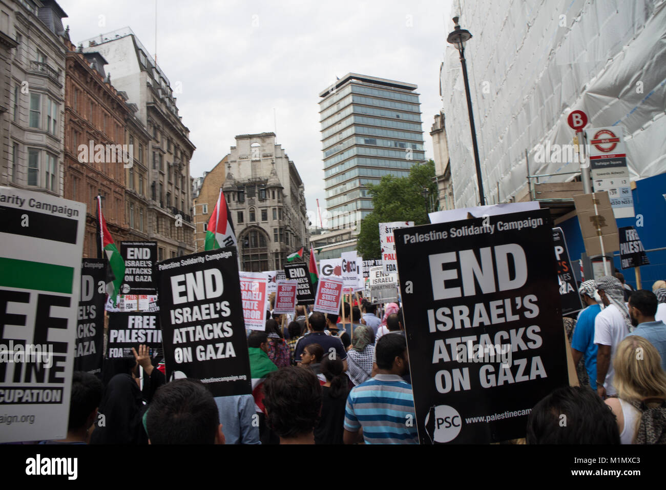 Free Gaza Demo Stock Photo - Alamy