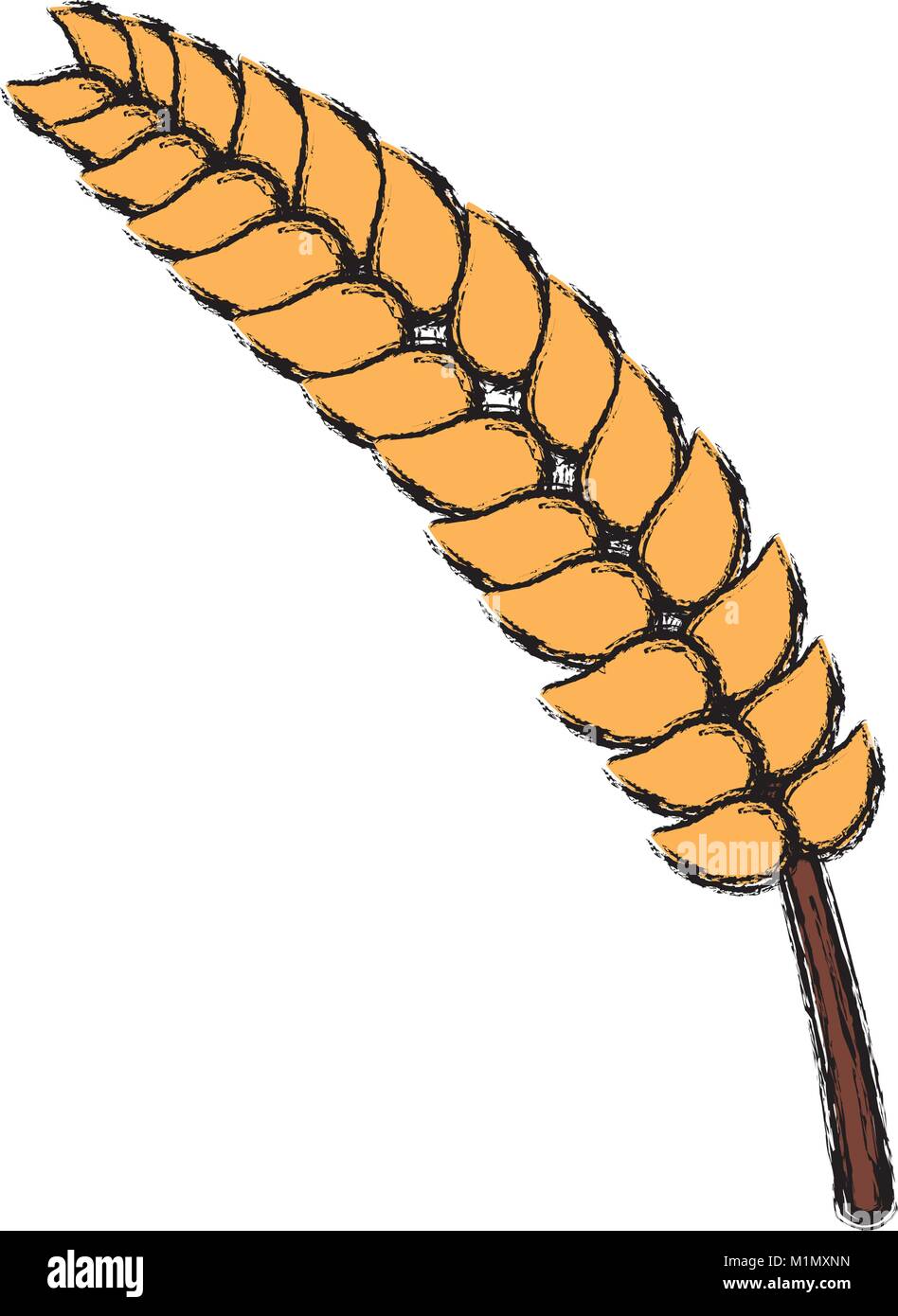 Wheat food symbol Stock Vector Image & Art - Alamy