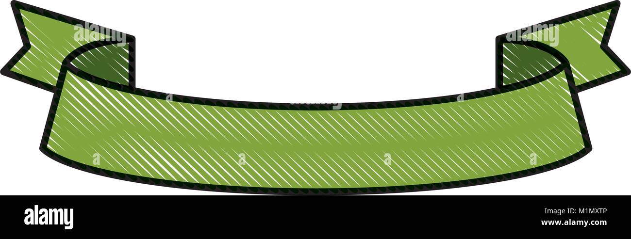 Ribbon banner isolated Stock Vector Image & Art - Alamy