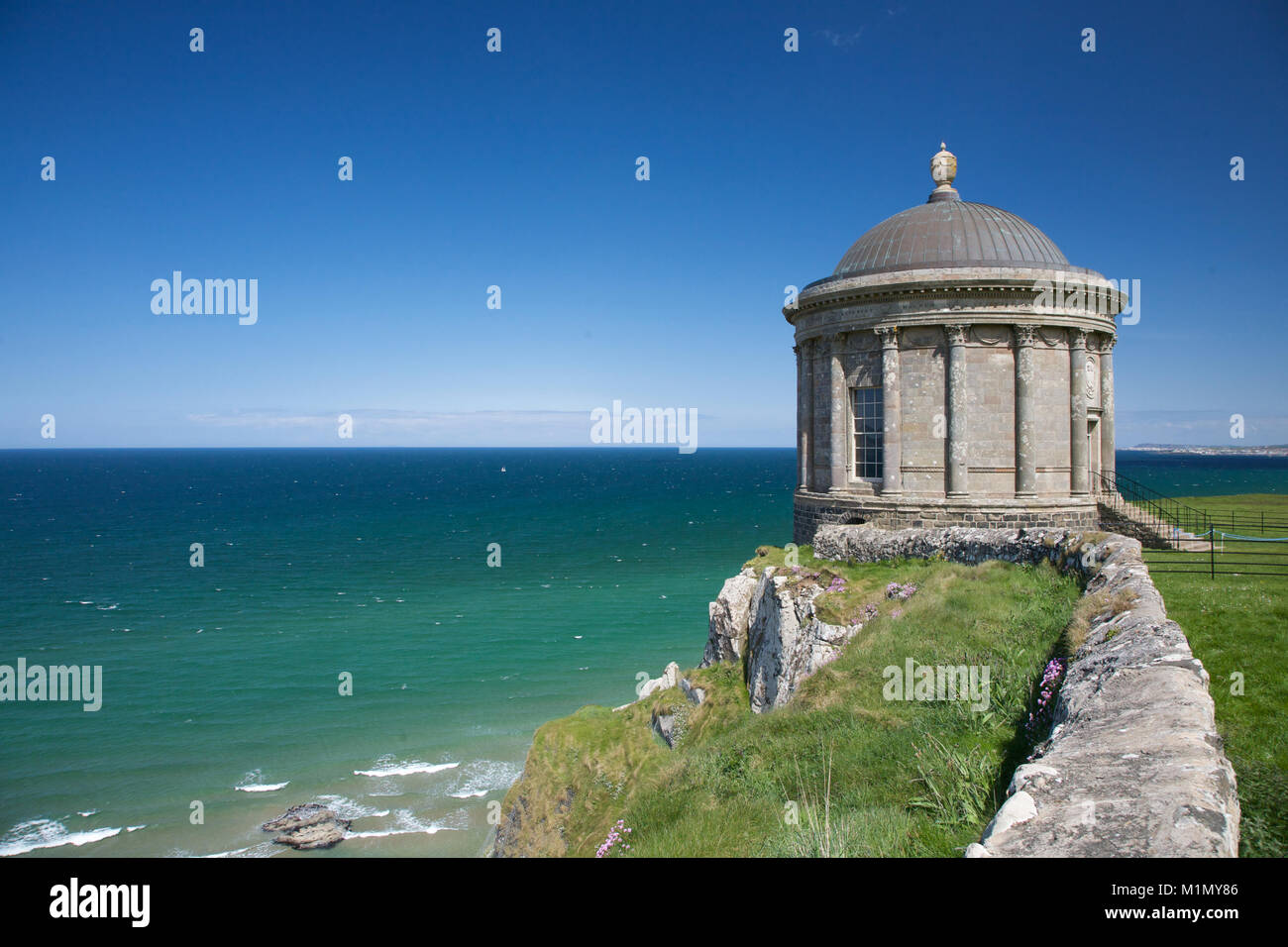 Mussenden Temple, Northern Ireland Stock Photo - Alamy