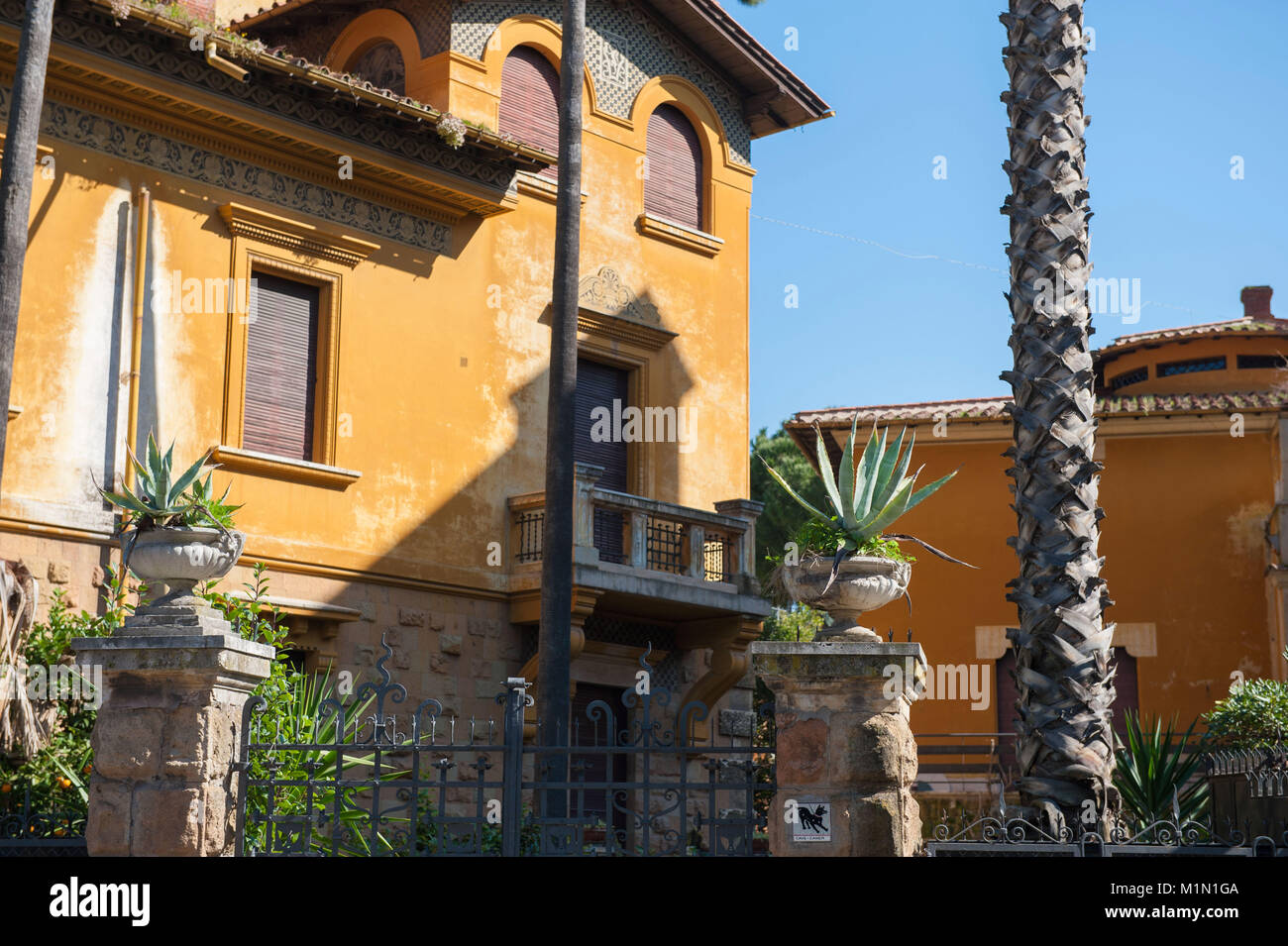 Rome, Italy. District Coppedè Stock Photo - Alamy