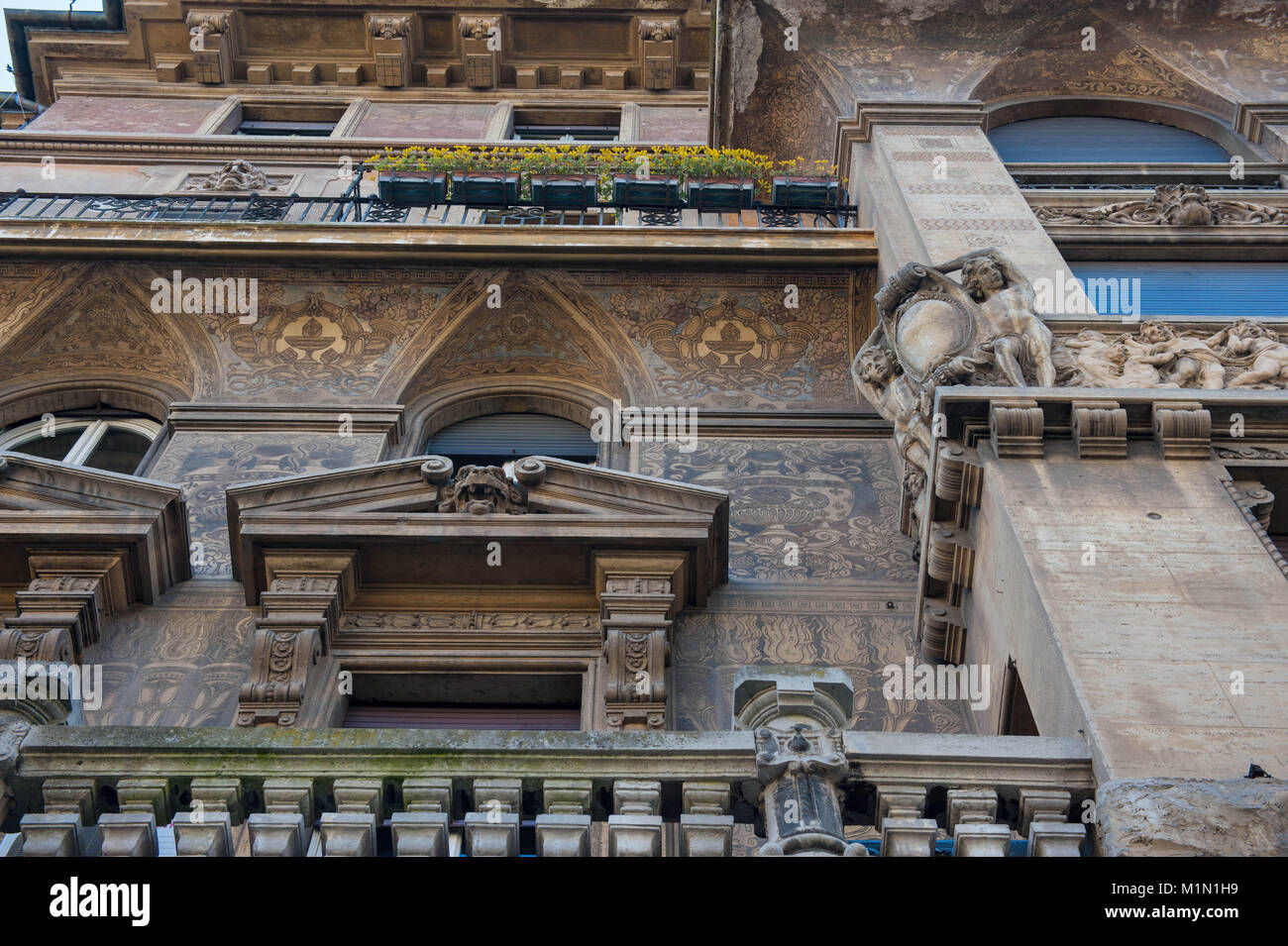 Rome, Italy. District Coppedè Stock Photo - Alamy