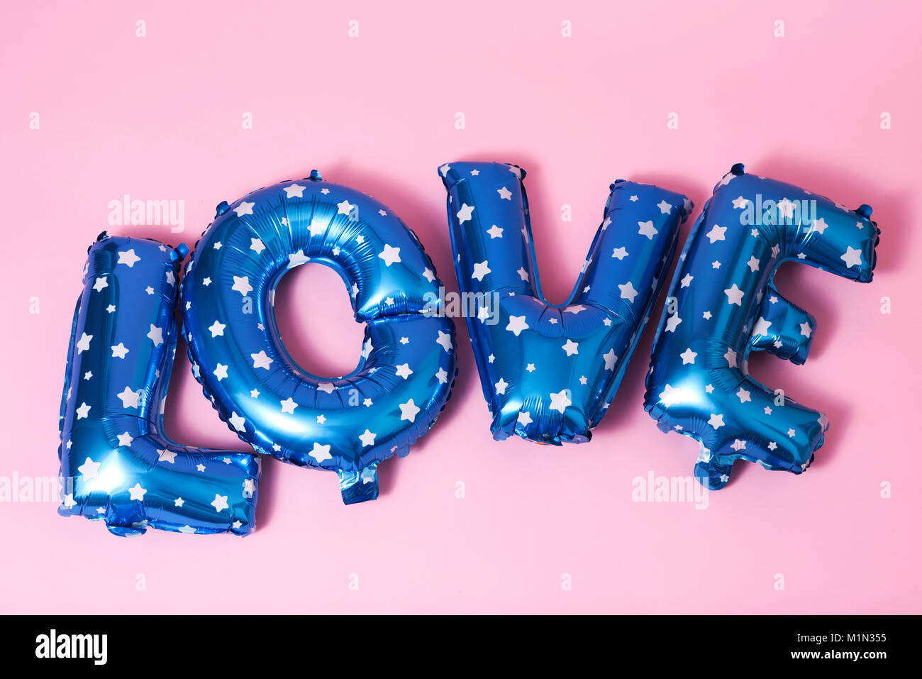 Stars pink word text hi-res stock photography and images - Alamy