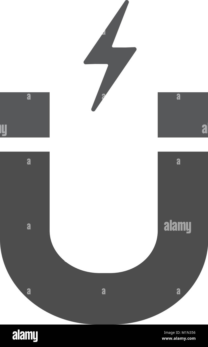 magnet icon vector Stock Vector Image & Art - Alamy