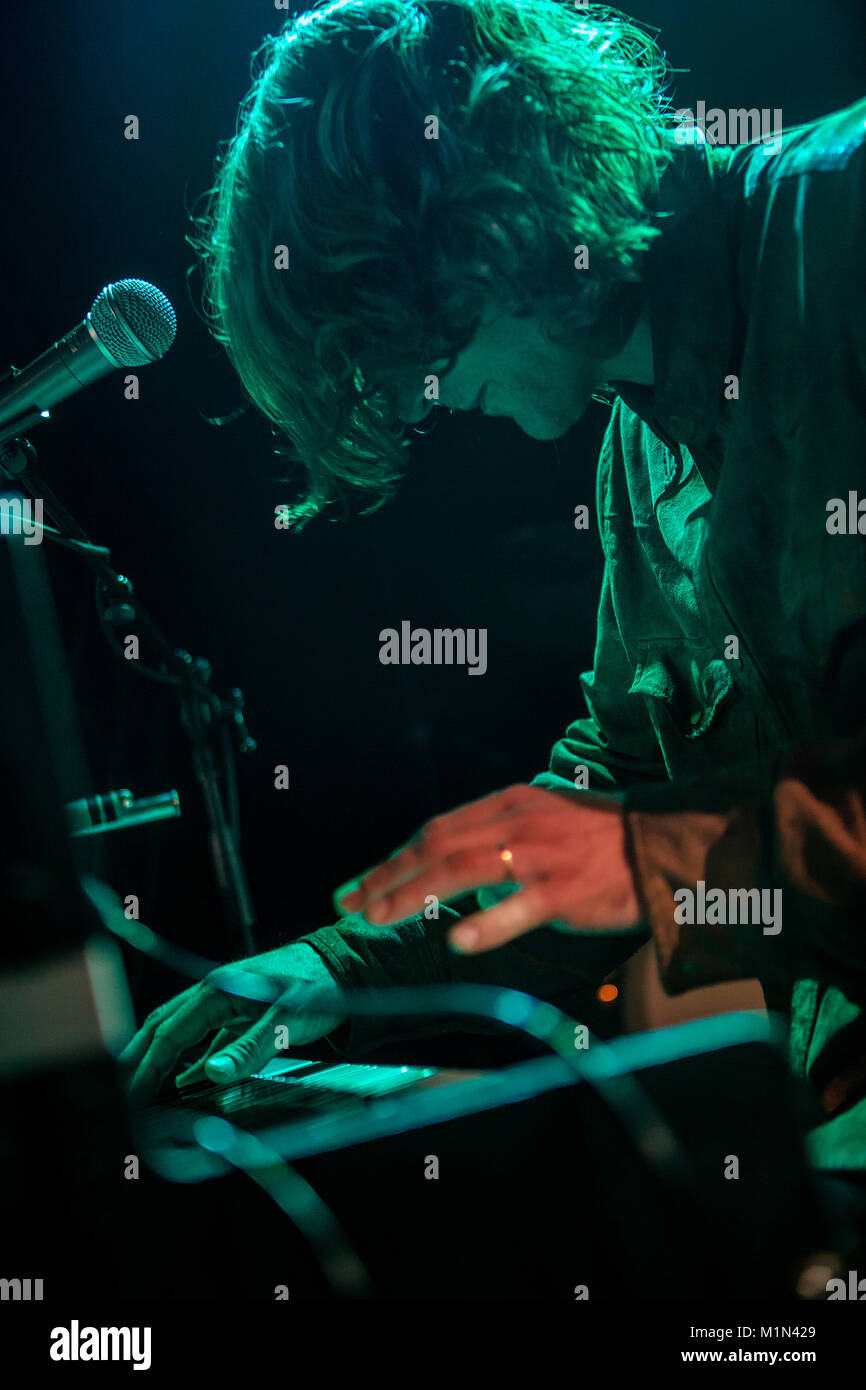 The progressive Swedish rock band Dungen performs a live concert at Ole ...