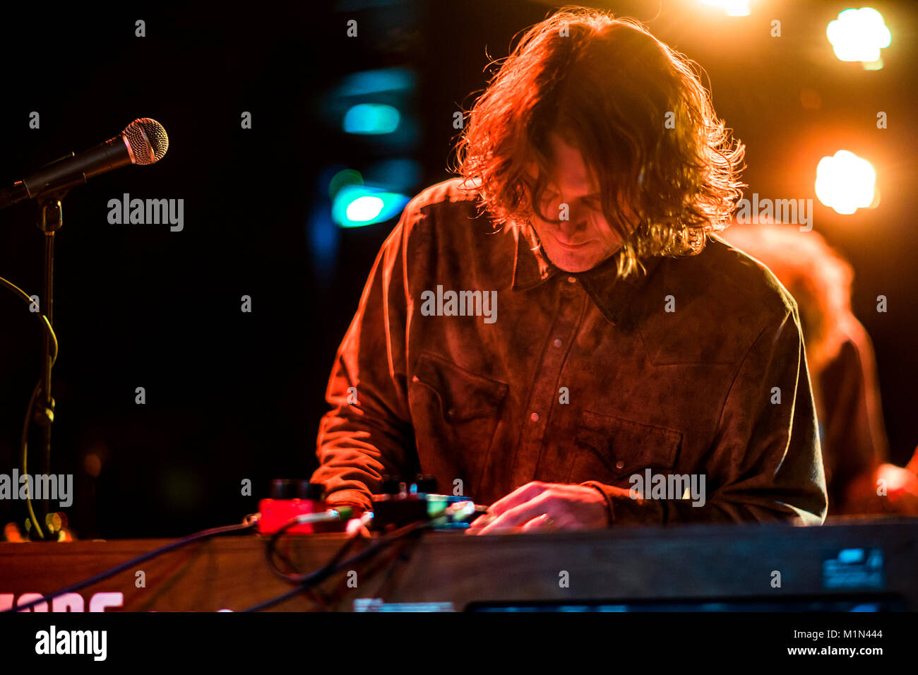 The progressive Swedish rock band Dungen performs a live concert at Ole ...