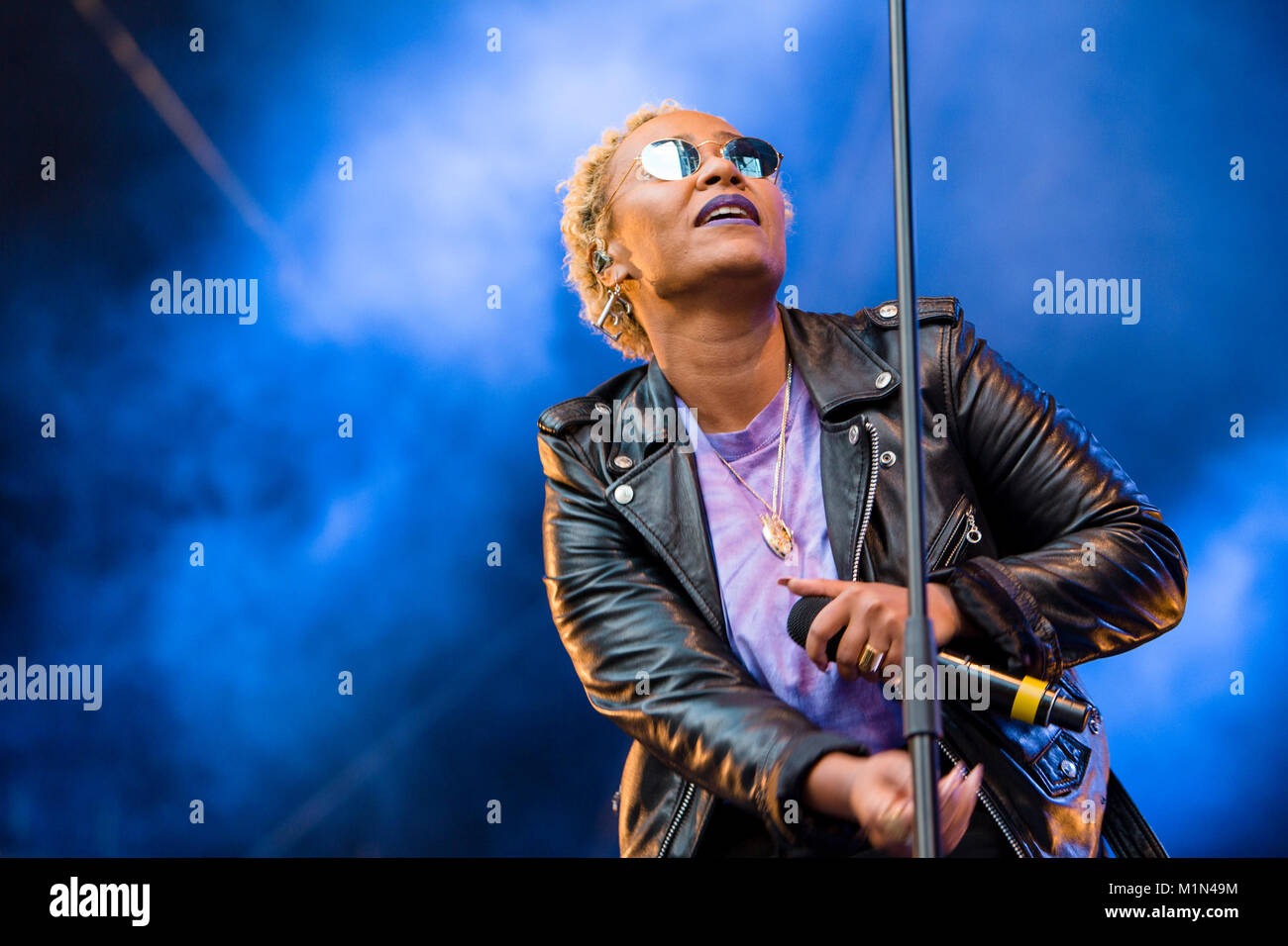 Norway, Bergen – June 16, 2017. The British singer, songwriter and ...