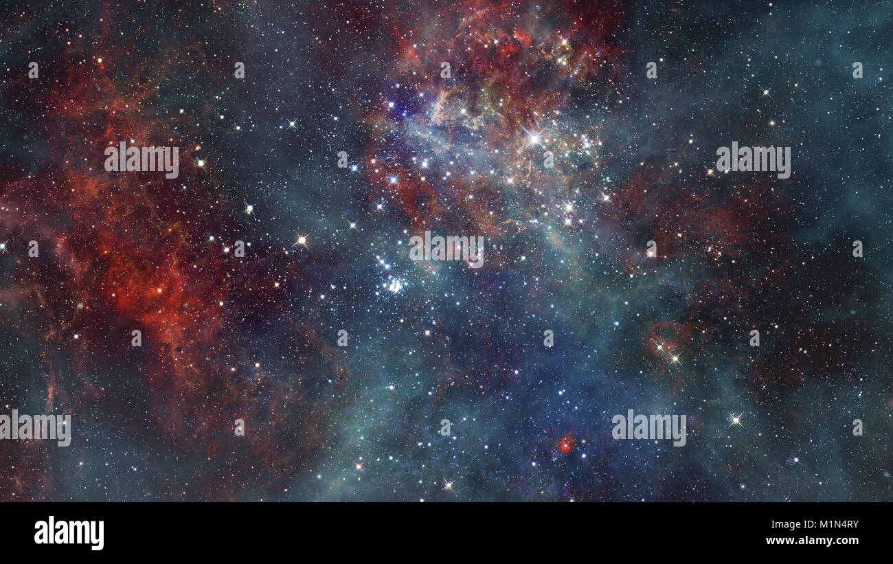 Reflection nebula the site of star formation. Elements of this image ...