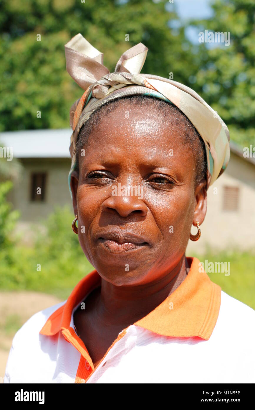 Portrait of an African woman Stock Photo - Alamy