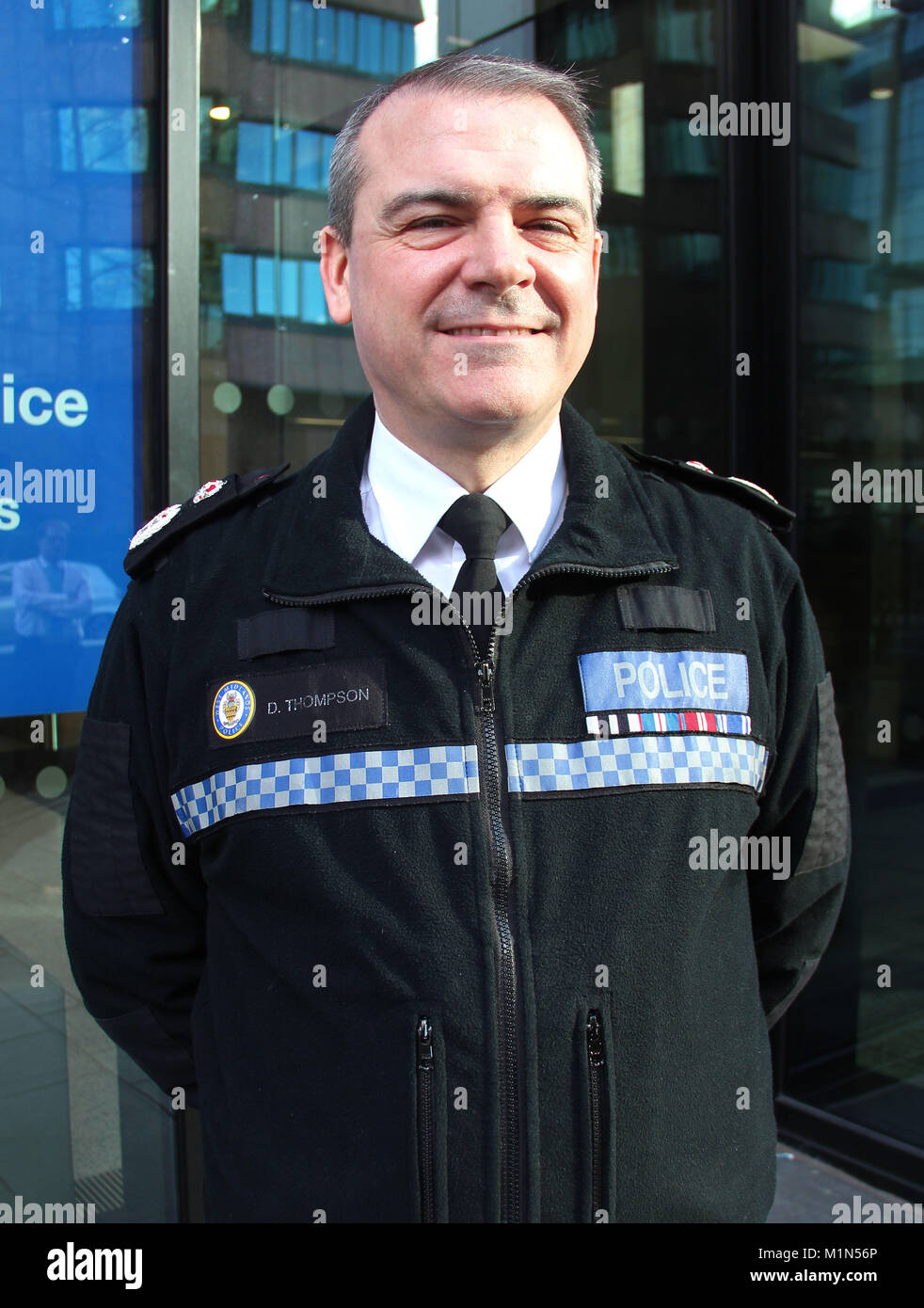 David Thompson, chief constable of West Midlands Police, outside the ...