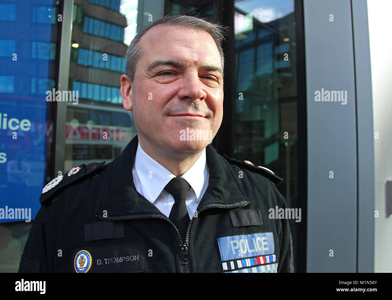 David Thompson, chief constable of West Midlands Police, outside the ...