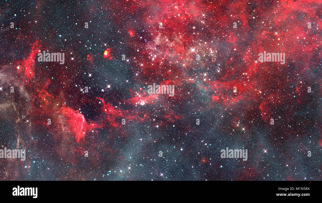 Starry outer space. Elements of this image furnished by NASA Stock ...