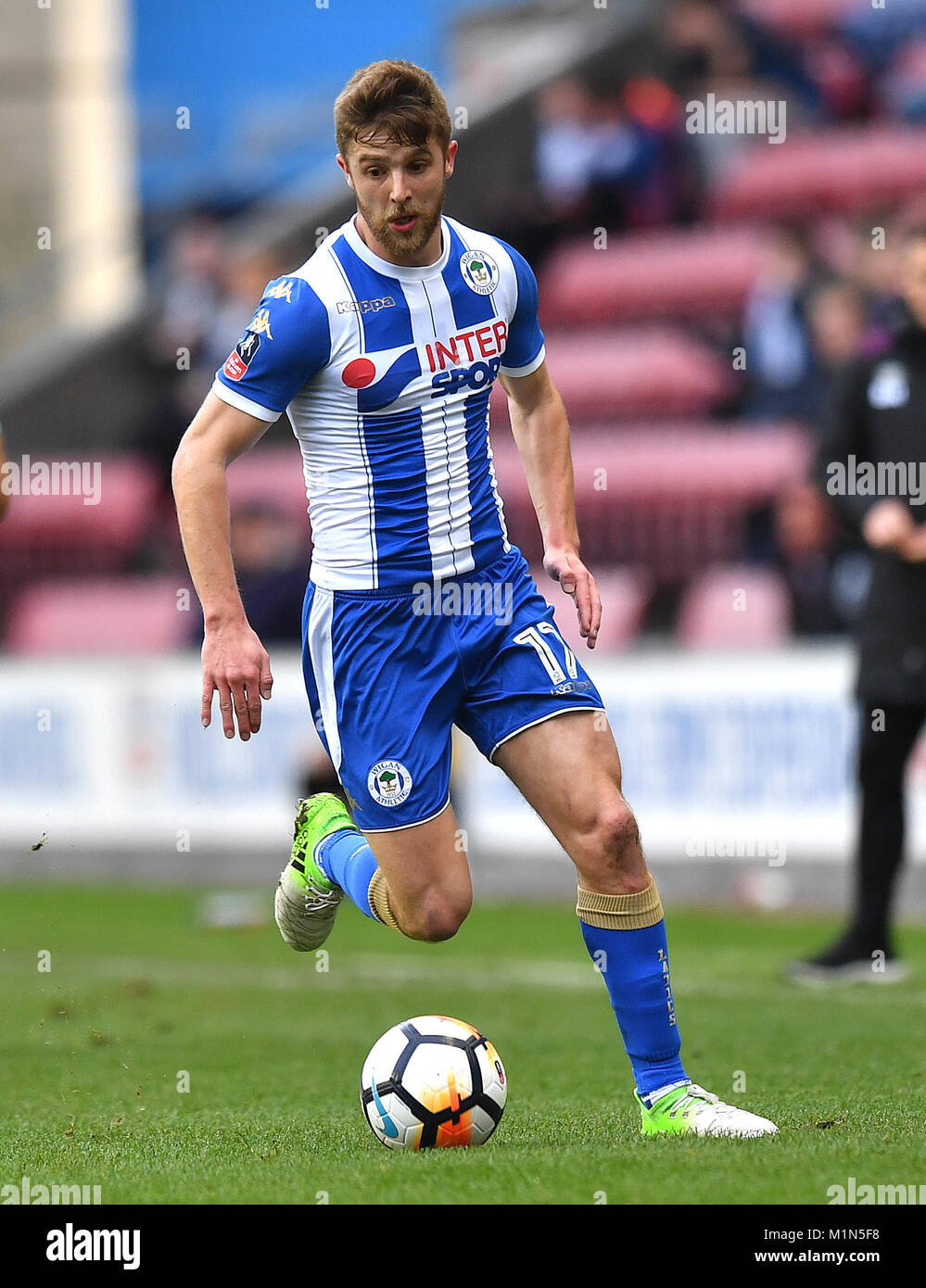 Michael Jacobs, Wigan Athletic Stock Photo - Alamy