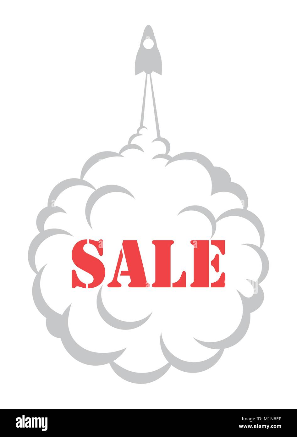 Simple sale banner Stock Vector Image & Art - Alamy
