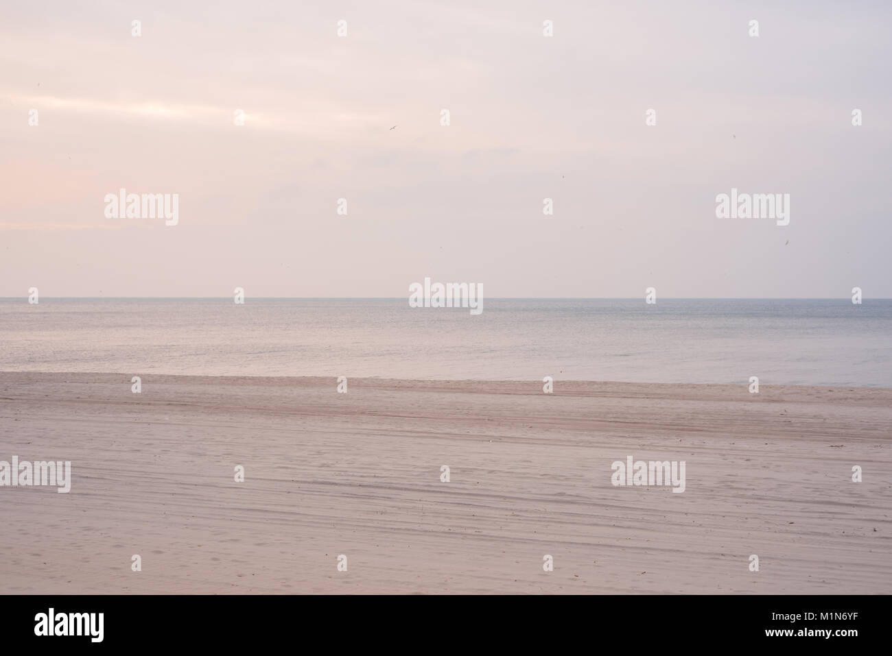 Beach sea autumn Stock Photo - Alamy