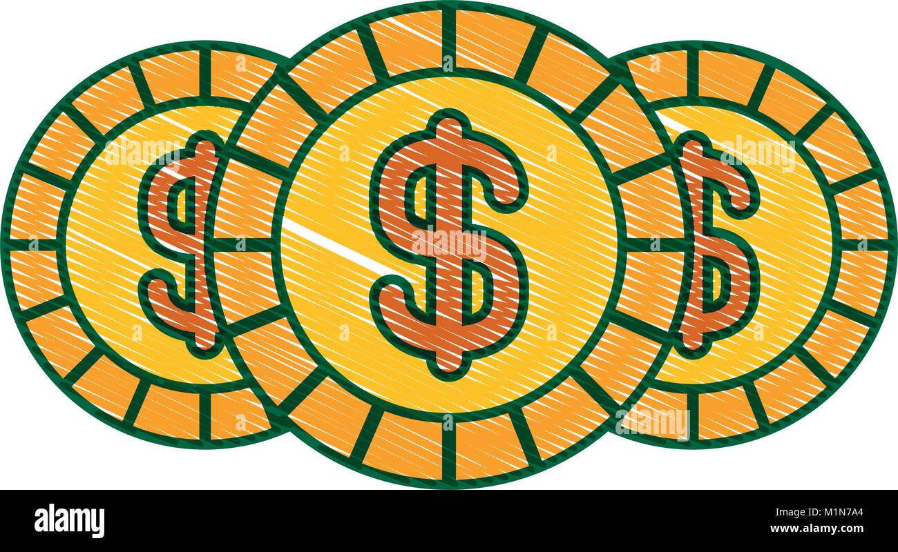 set three coins money dollar currency Stock Vector Image & Art - Alamy