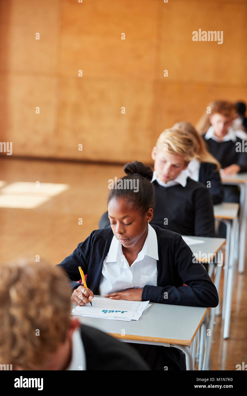 Examination hall students uniform hi-res stock photography and images ...