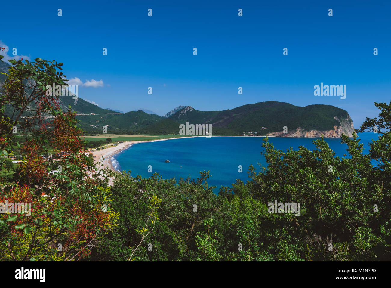 Buljarica Beach on Montenegro Stock Photo - Alamy