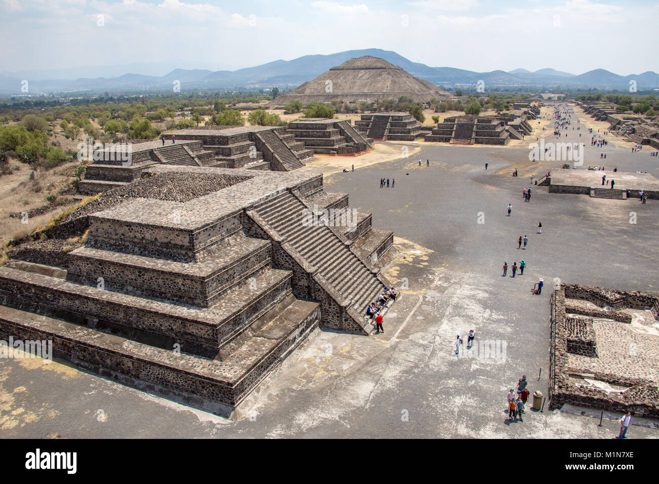 Pyramid of the Sun, Teotihuacán, Mexico City, Mexico Stock Photo - Alamy