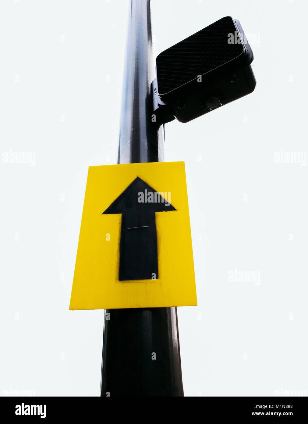 Utility poles looking up to sky hi-res stock photography and images - Alamy