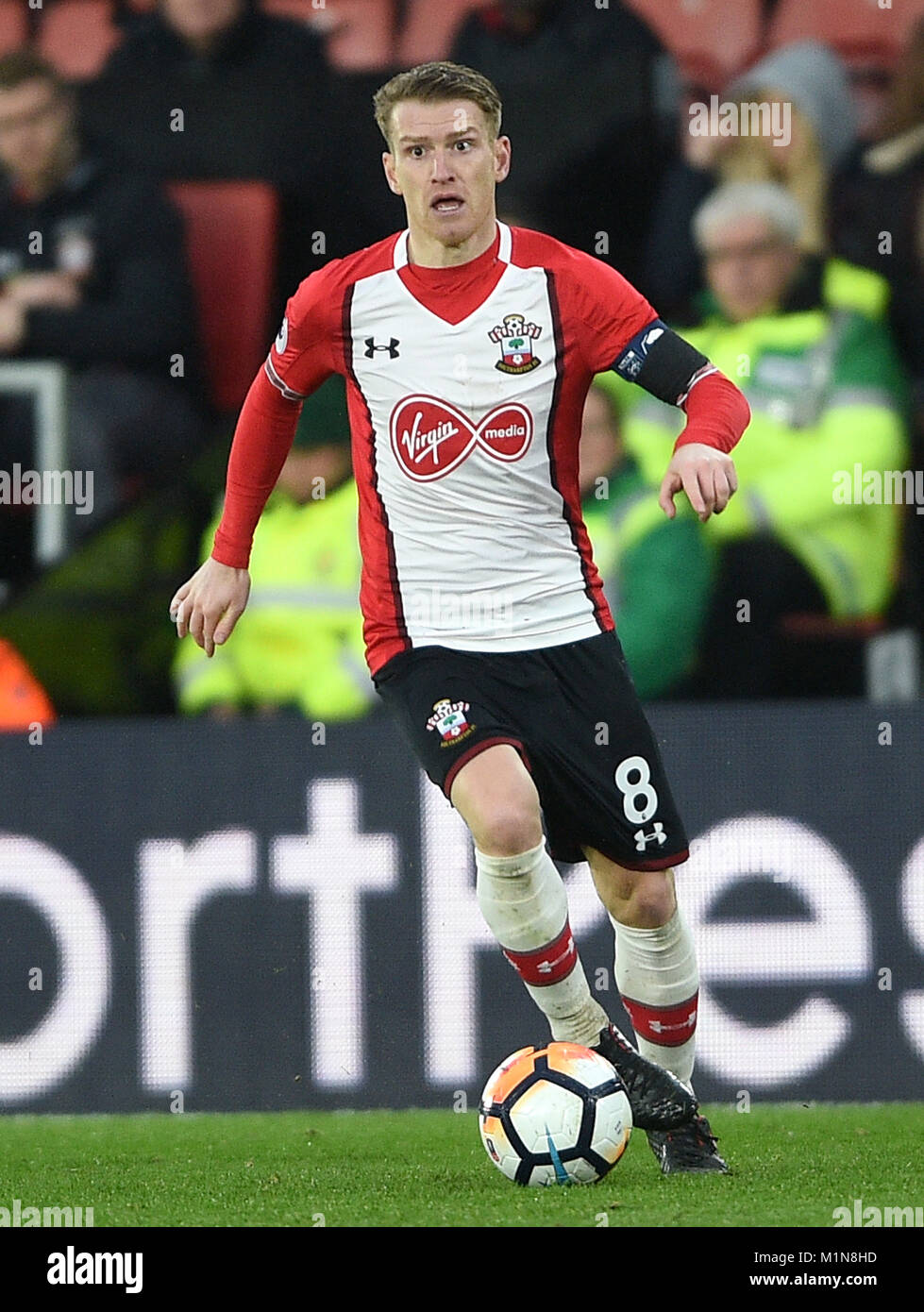 Southampton's Steven Davis Stock Photo - Alamy