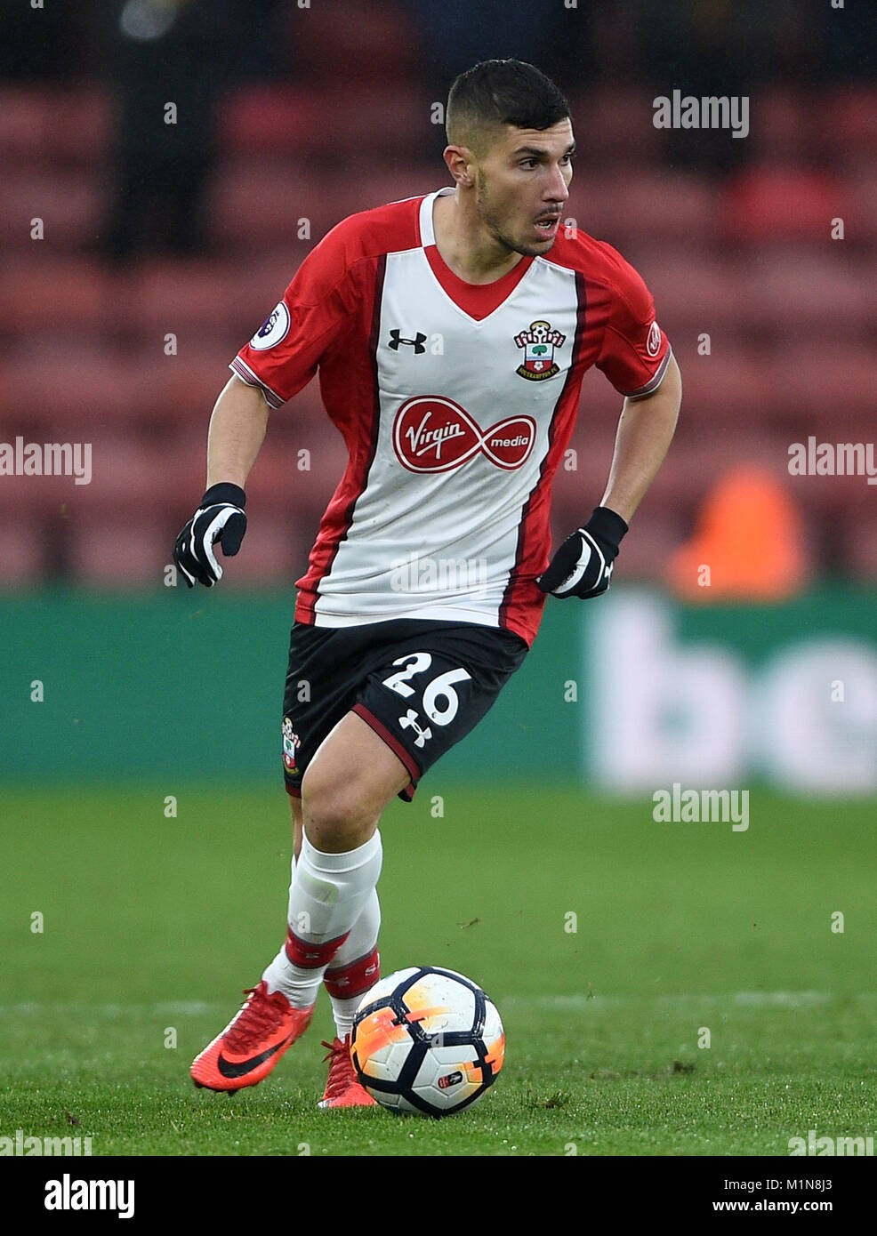 Southampton's Jeremy Pied Stock Photo - Alamy