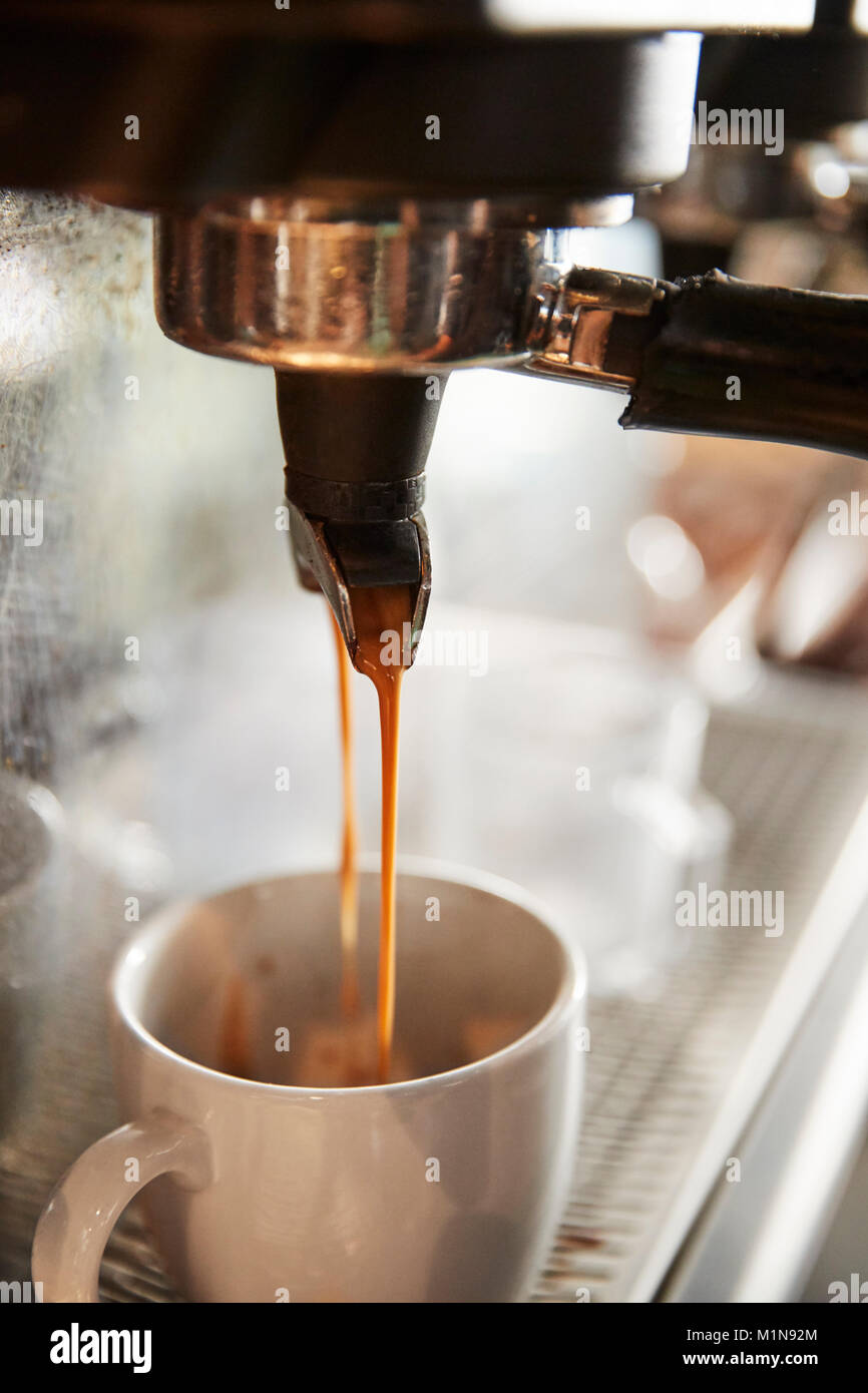 Espresso machine counter hi-res stock photography and images - Alamy