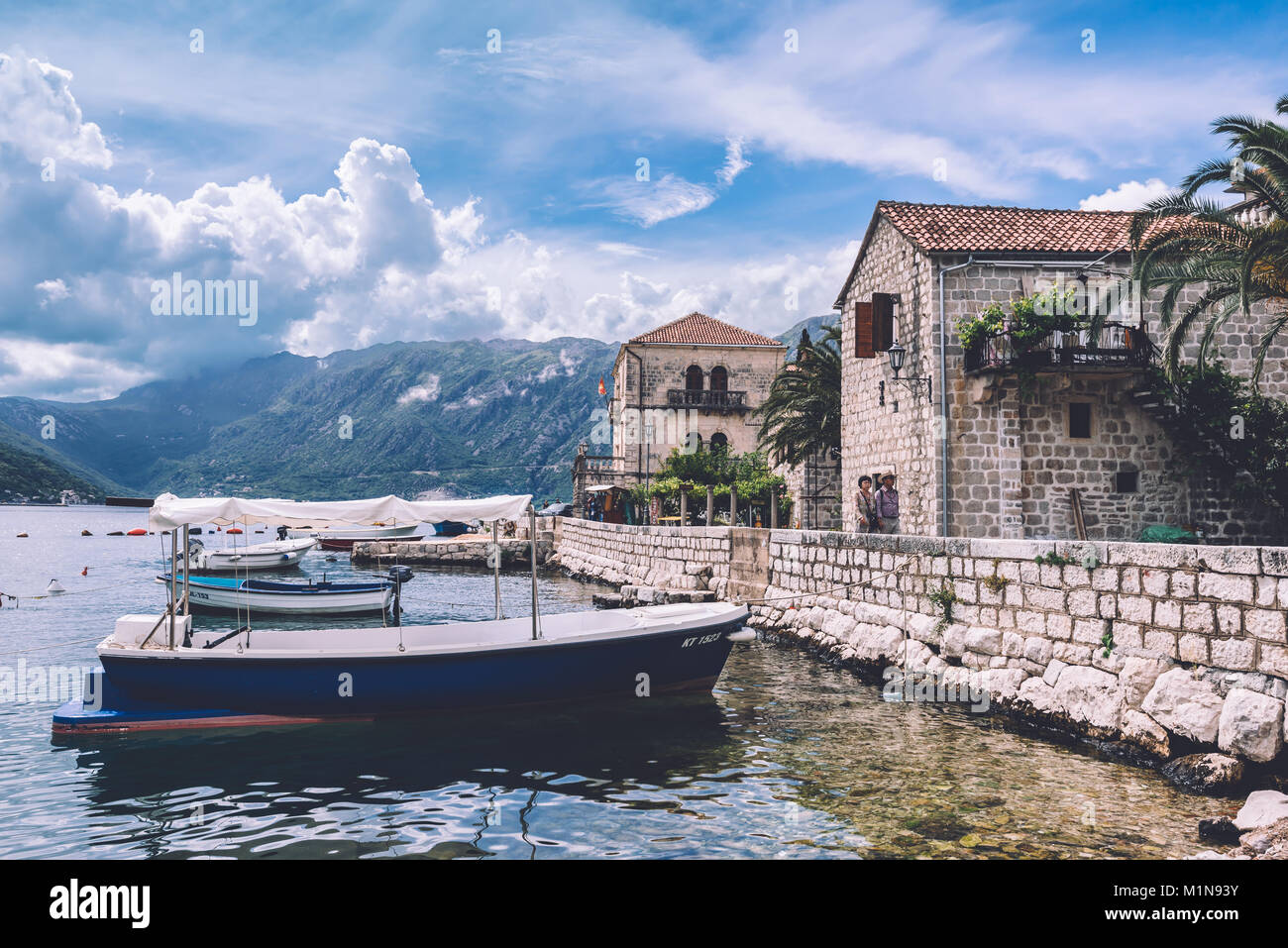 Perast traditional balkan village hi-res stock photography and images ...