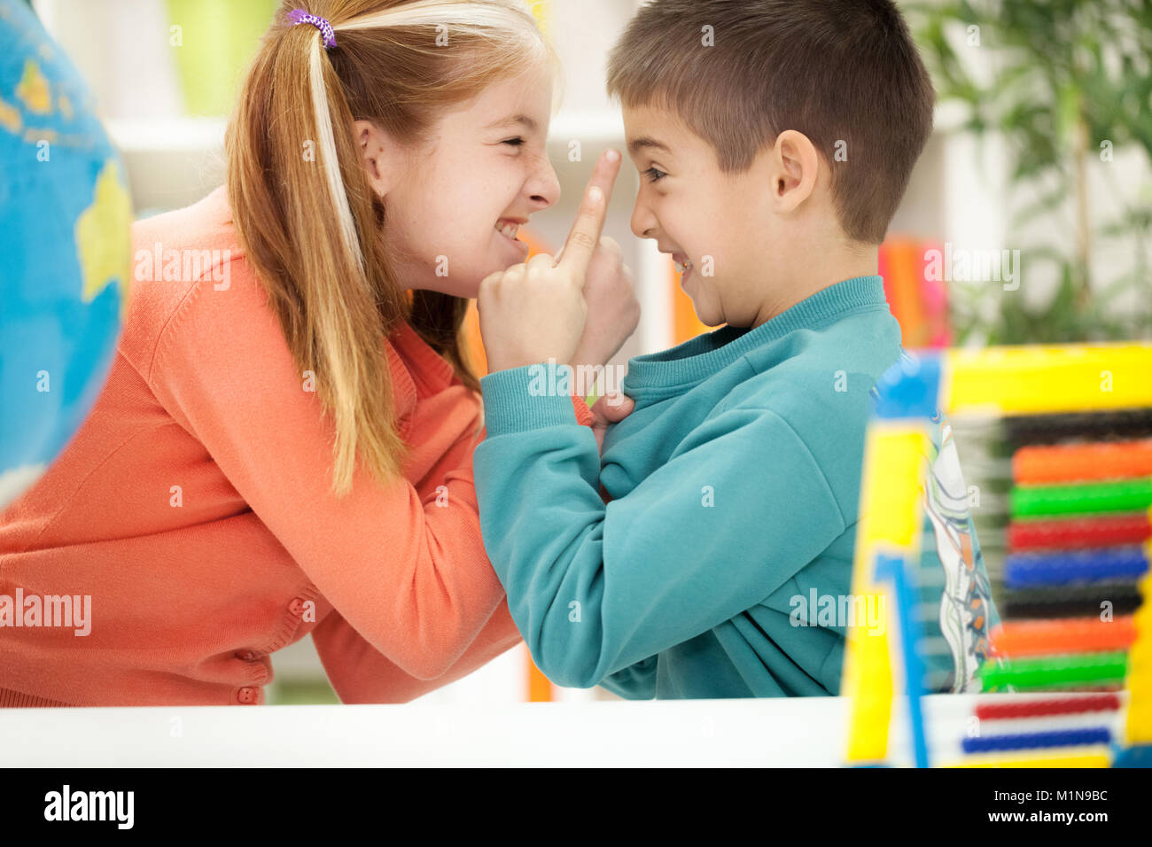 Children Yelling At Each Other