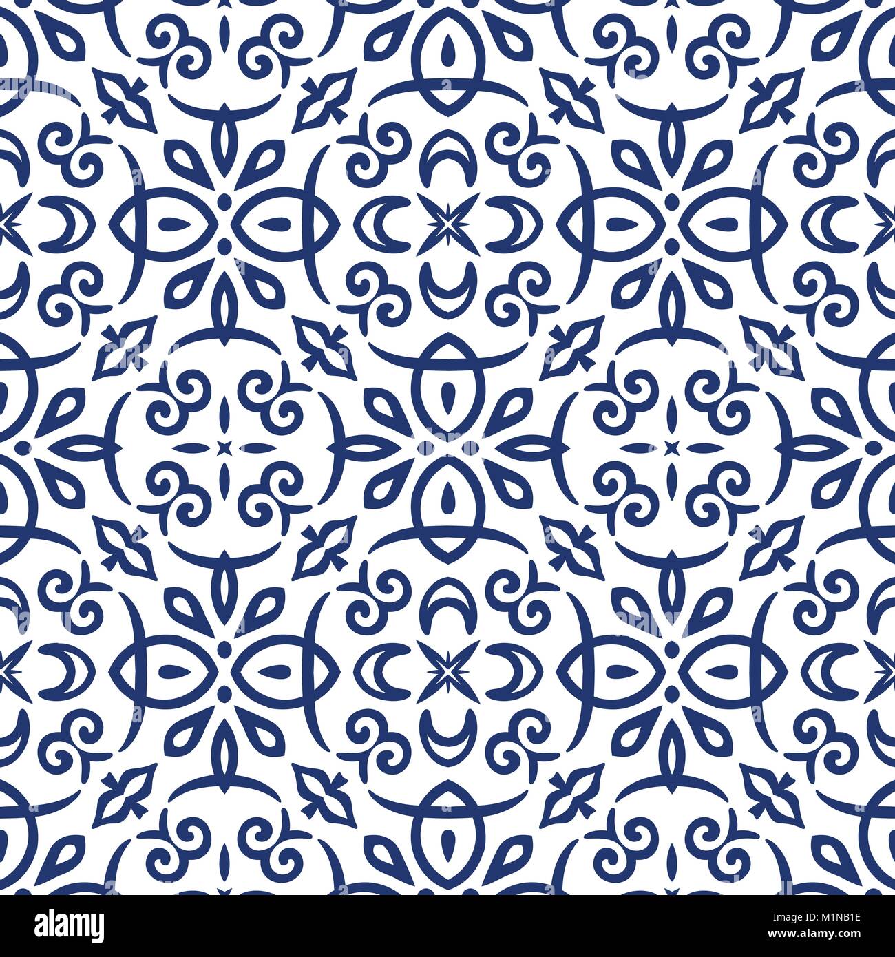 Islamic pattern blue hi-res stock photography and images - Alamy