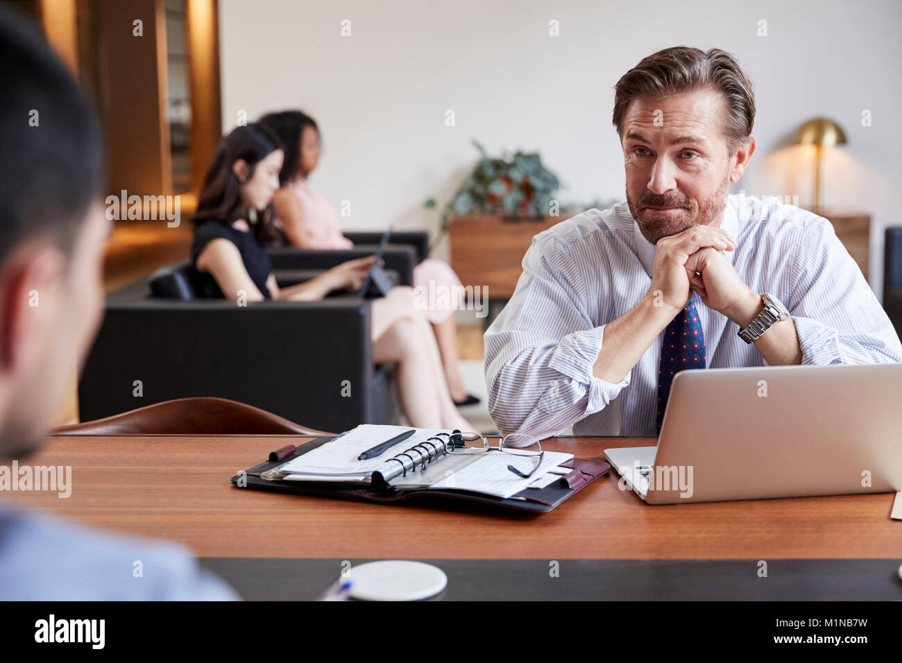 Hands middle aged businessman using hi-res stock photography and images ...