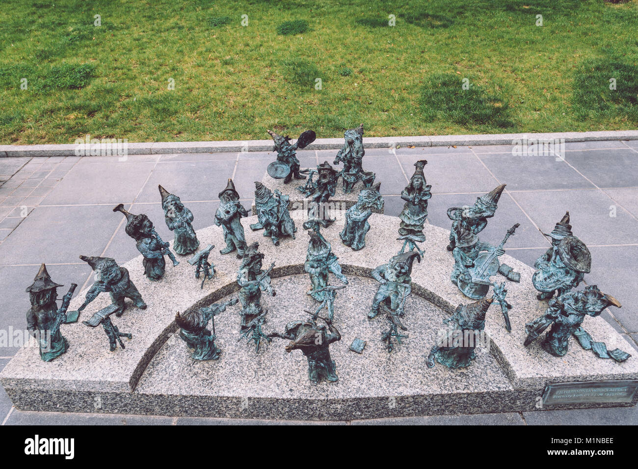 Wroclaw Dwarf Orchestra Stock Photo - Alamy