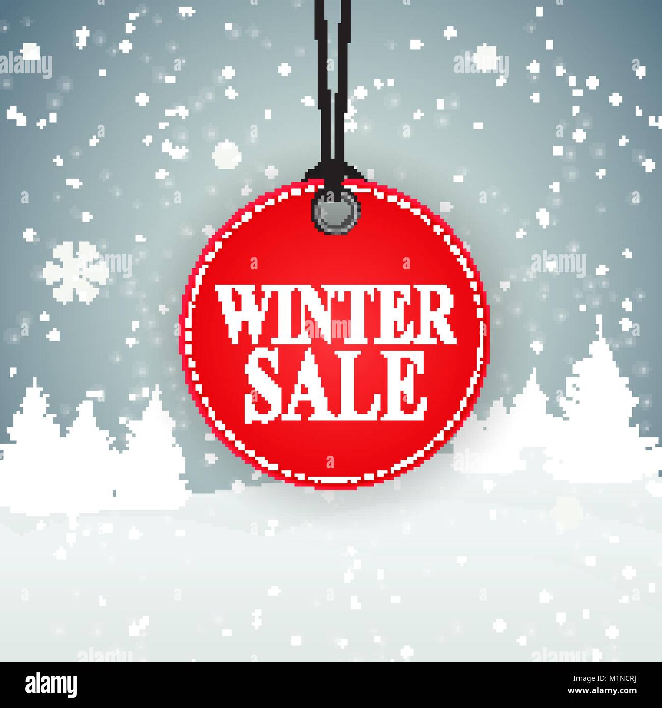 Winter Sale Background Special Offer Banner Background for Business and ...