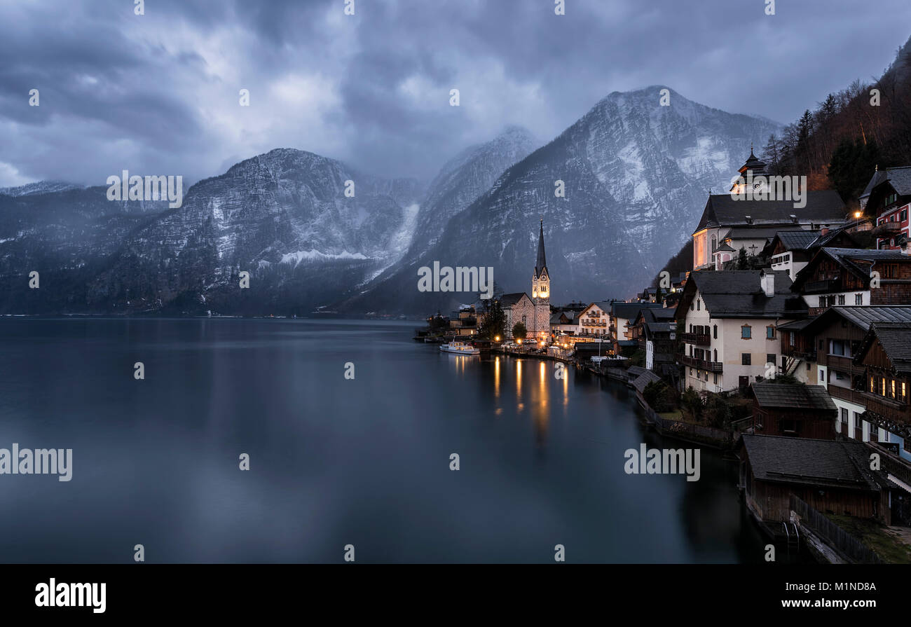 The village Hallstatt - such an unbelievably spectacular place Stock Photo - Alamy