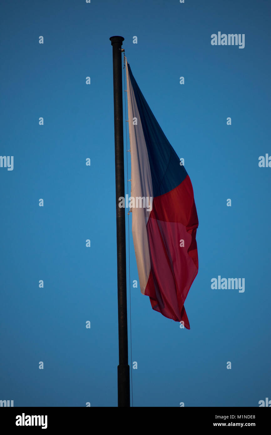 Czech flagpole hi-res stock photography and images - Alamy