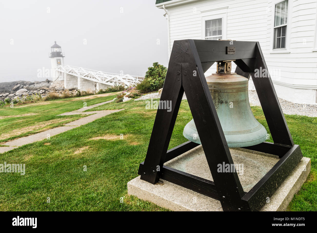 Marshall Point Light Port Clyde, Maine, USA Stock Photo - Alamy