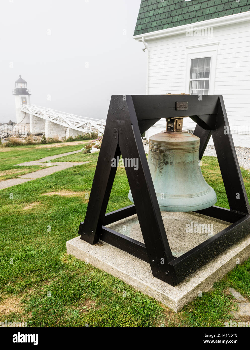 Marshall Point Light Port Clyde, Maine, USA Stock Photo - Alamy