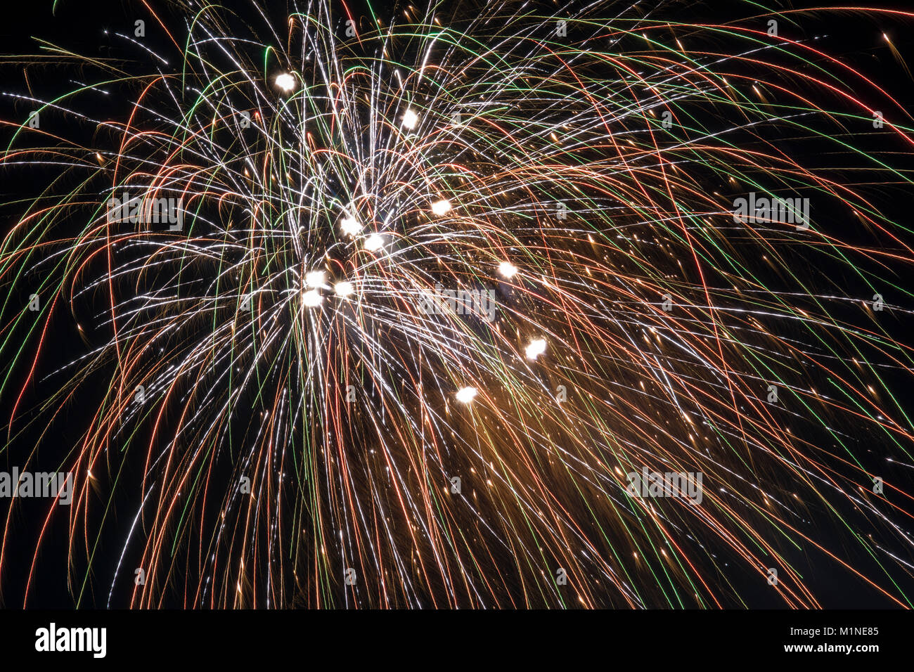 Spectacular Fireworks Display Stock Photo - Alamy