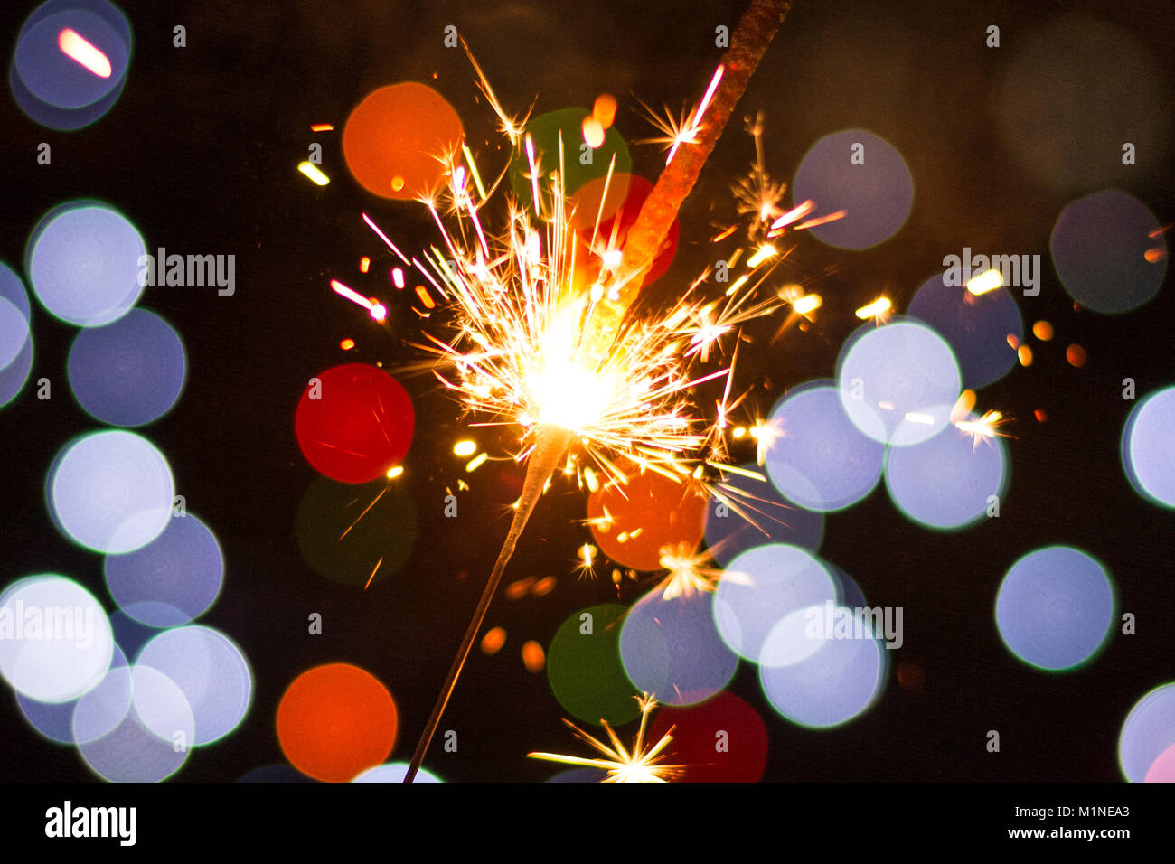 Spectacular Fireworks Display Stock Photo - Alamy