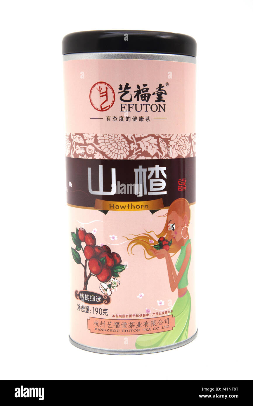 Efuton Chinese Hawthorn Flower Tea Stock Photo - Alamy