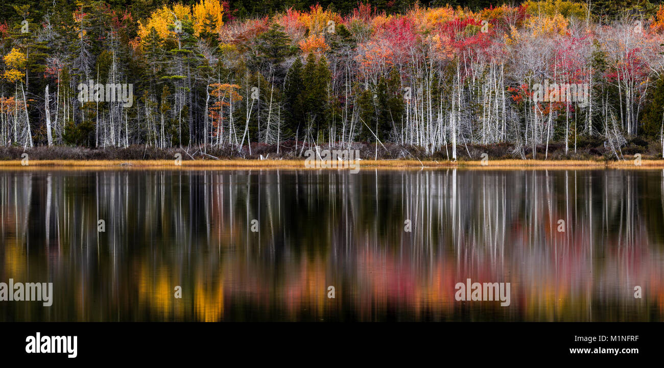 Upper Hadlock Pond Acadia National Park, Mount Desert Island, Maine ...