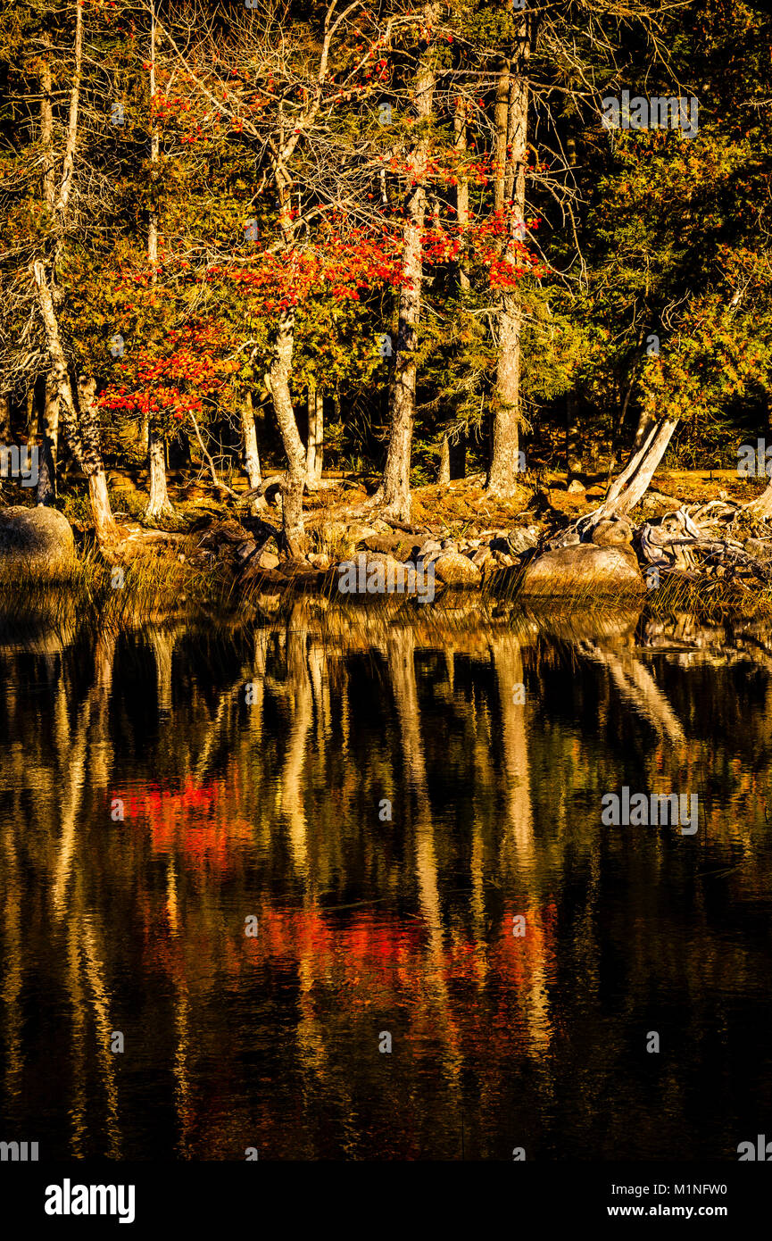 Upper Hadlock Pond Acadia National Park, Mount Desert Island, Maine ...