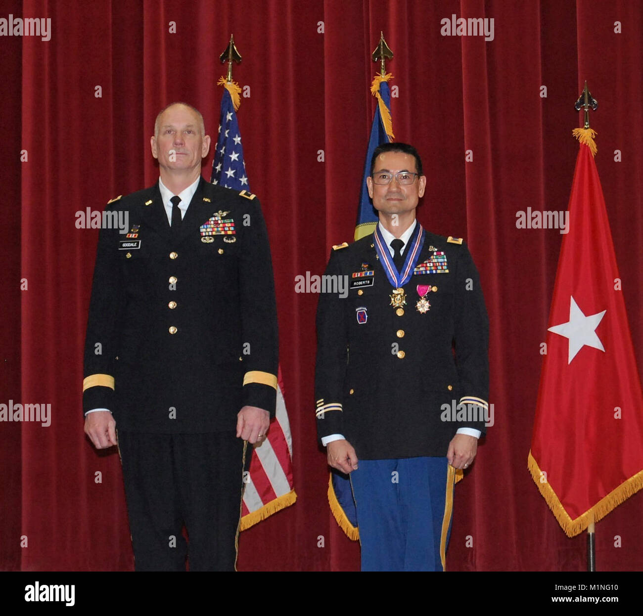 Brig. Gen. John Goodale, retired assistant adjutant general Idaho Army ...