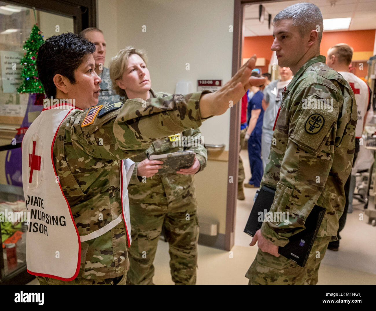 (From Left) Lt Col. Maria Olivia Angeles, Col. Tracy Baker, and SFC ...