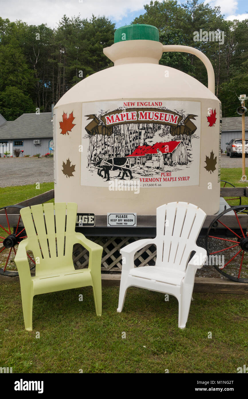 New England maple museum Pittsford VT Stock Photo - Alamy