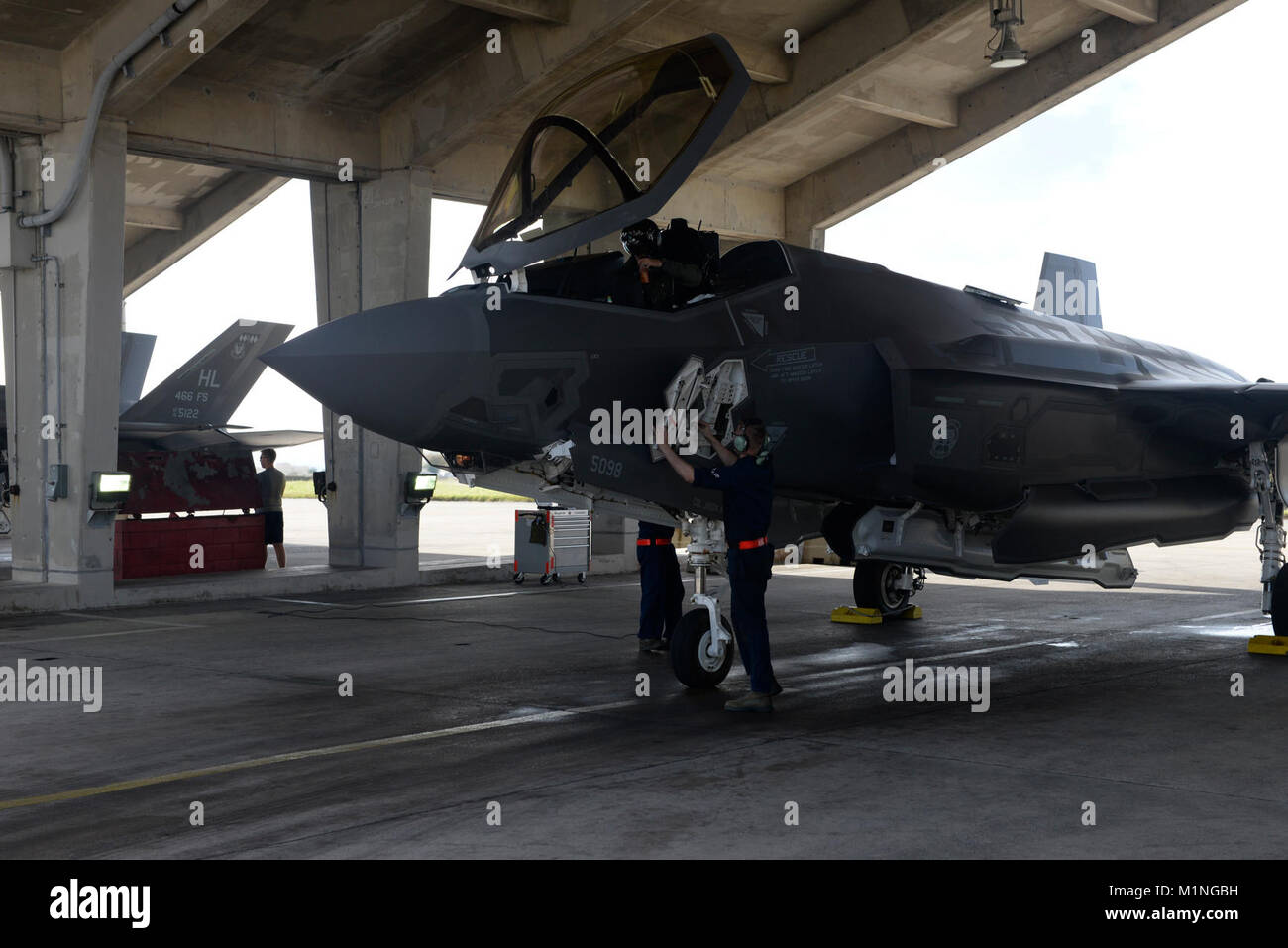 U.S. Air Force Staff Sgt. Zachary Kasperek, 34th Aircraft Maintenance ...